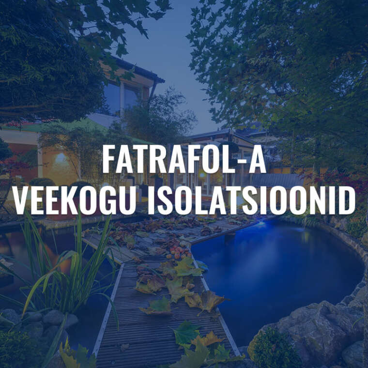 Veekindlad PVC kattematerjalid - Fatrafol